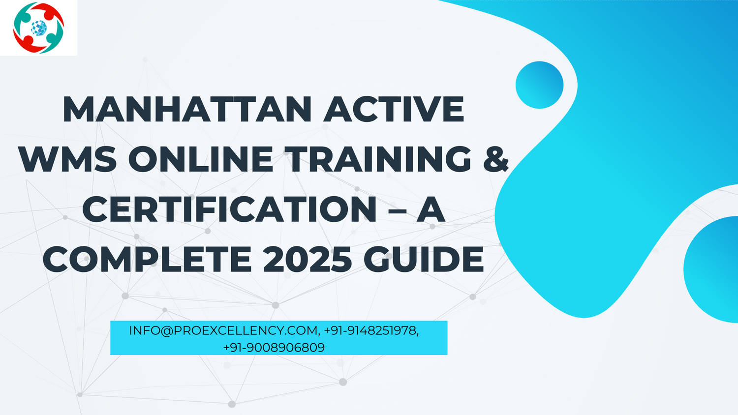 Manhattan Active WMS Online Training & Certification – A Complete 2025 – Proexcellency
